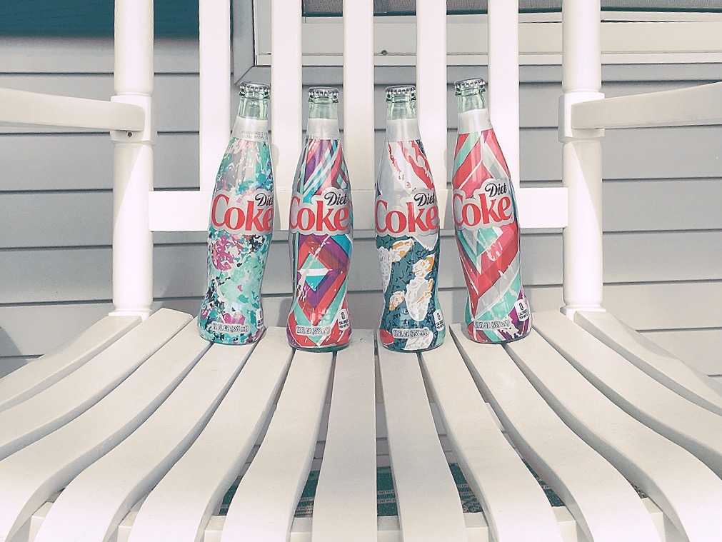 It's Mine Diet Coke Bottles - SUGAR MAPLE notes
